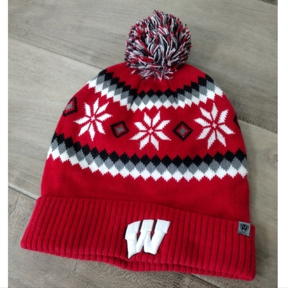 Top of the World | Accessories | Wisconsin Badgers Fair Isle Stocking ...